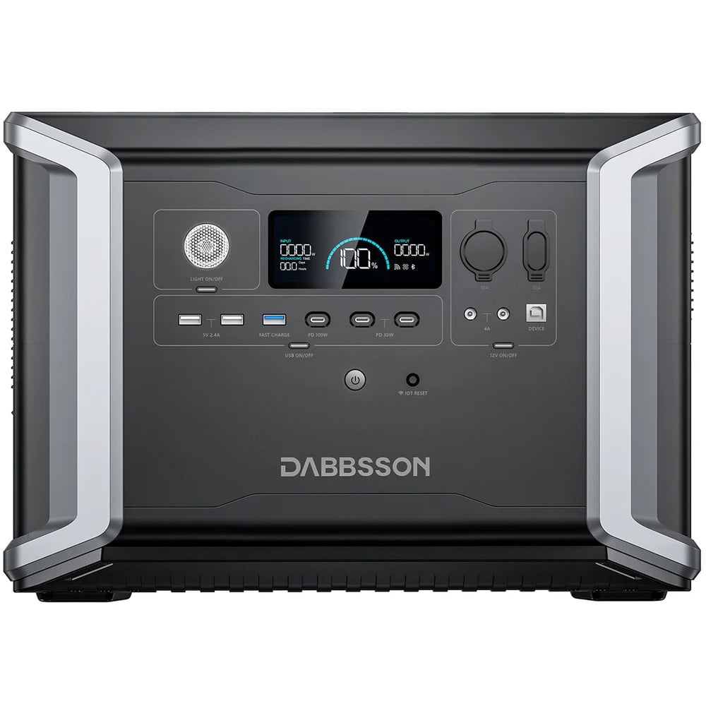 Зарядна станція Dabbsson DBS2300, 2200 Вт, 2330 Вт*год (електростанція для дому, UPS, ДБЖ) ціна ...