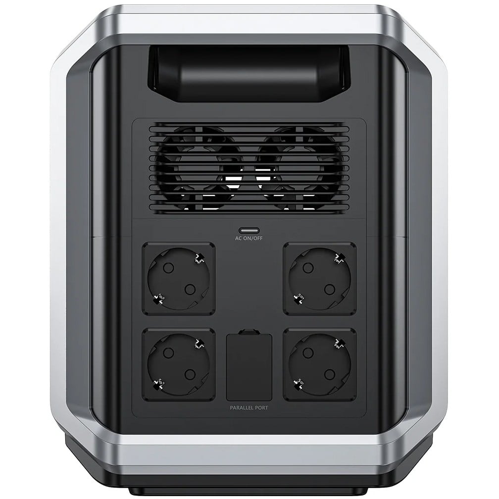 Зарядна станція Dabbsson DBS2100Pro, 2400 Вт, 2150 Вт*год (Bluetooth APP, електростанція для ...